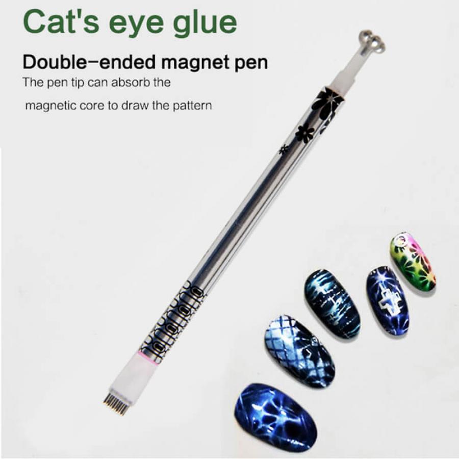 Διπλός Μαγνήτης για Cat Eye Εφέ Νο3 Λουλούδι » Infinity Nail Creations